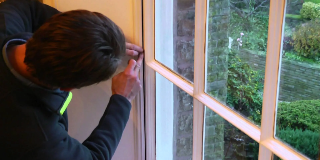 Window draught proofing – Letchworth Interactive Retrofit House